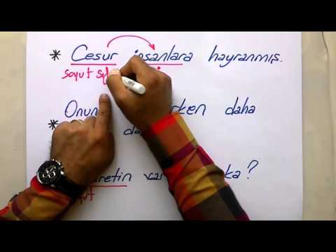 SOYUT (İsim / Sıfat / Zarf) - TERLETEN İKİLİLER / ÖNDER HOCA