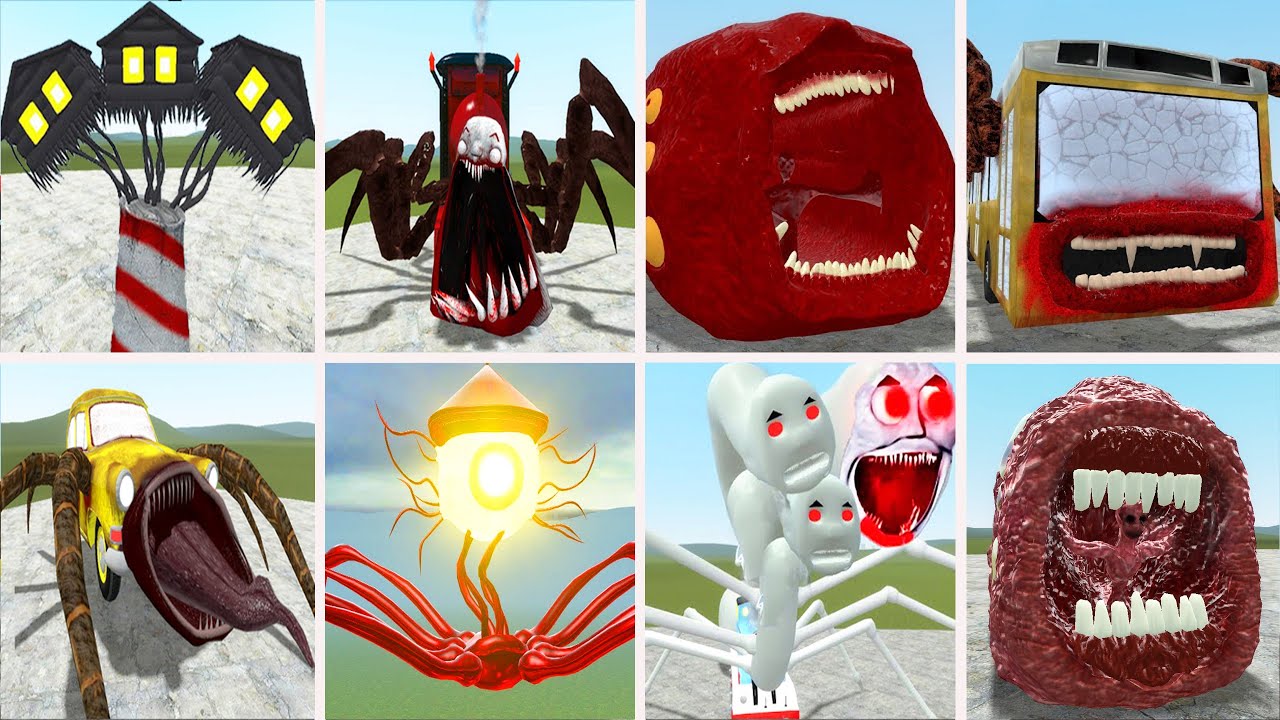 NEW SPIDER FLYING EYE MONSTER UPDATE IS TERRIFYING In Garry's Mod ...