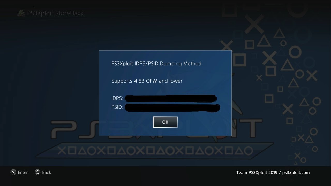 TUTO FR PS3 EXPLOIT 4.83 IPDS & PSID DUMPER PS3 FAT SLIM ET SUPERSLIM ...