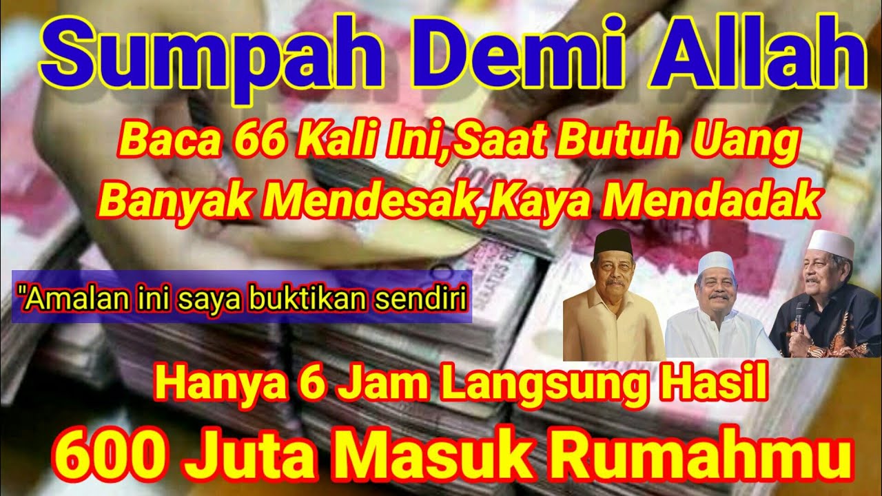 600 Juta Dlm 6 Jam Saja Datang Ke Rumahmu Baca Ini KH Abdul Ghofur 600-juta-dlm-6-jam-saja-datang-ke-rumahmu-baca-ini-kh-abdul-ghofur
