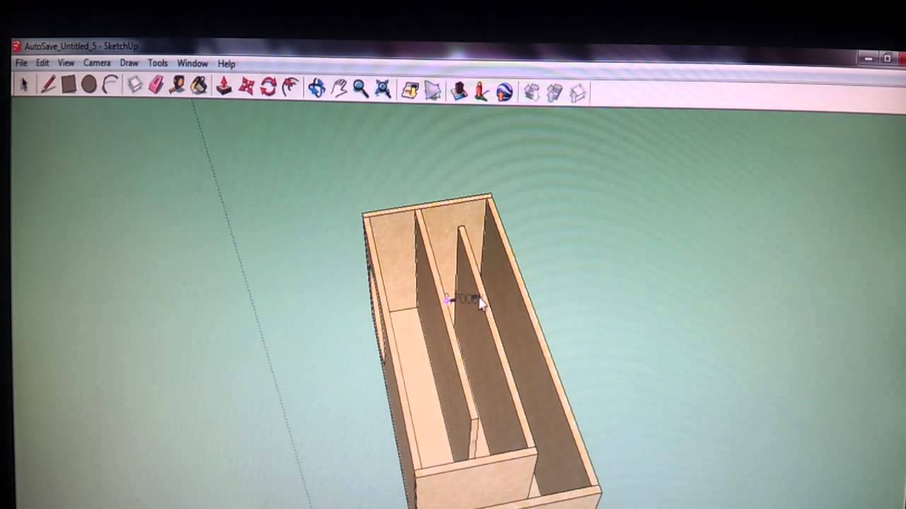 2 mtx rt12-04 t-line subwoofer box design - YouTube