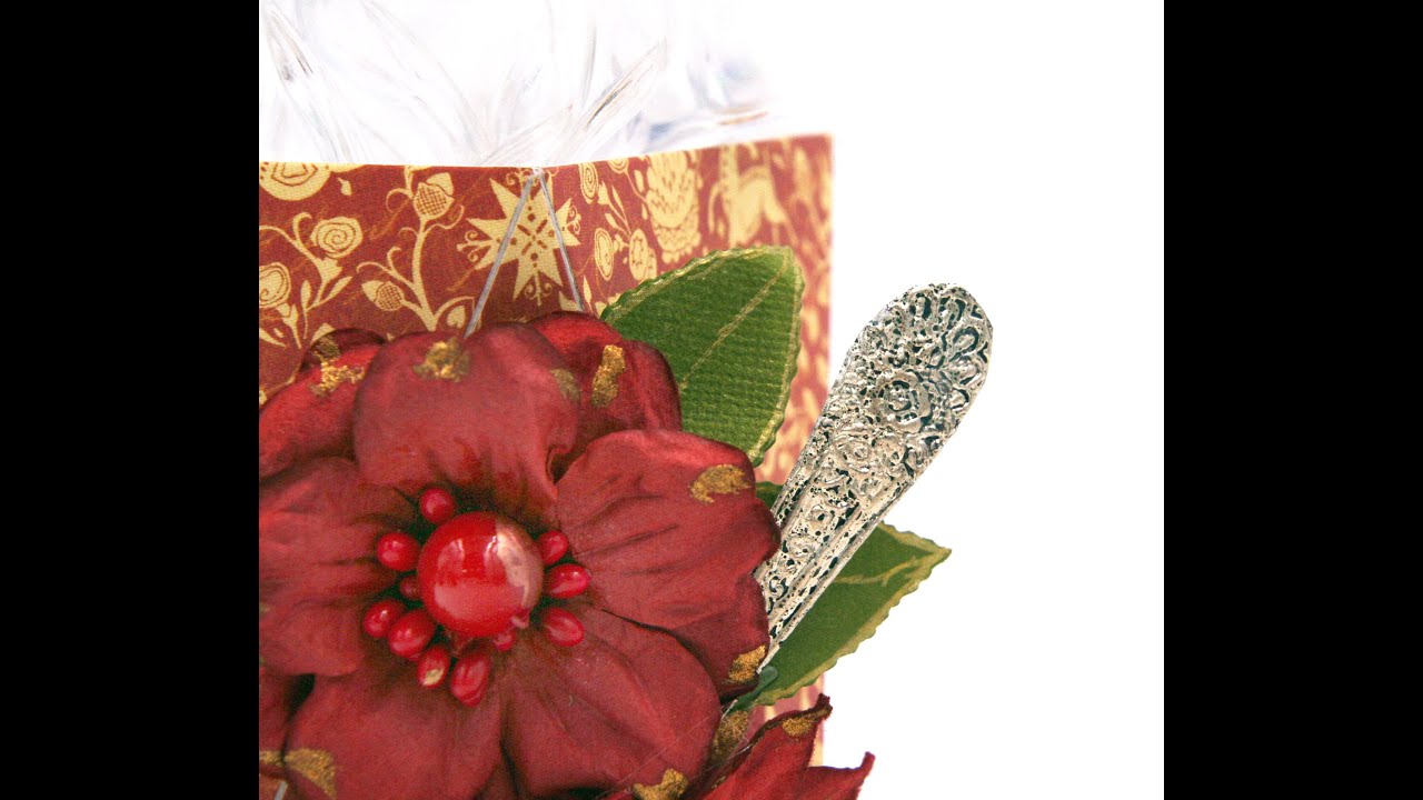 Antiquing paper silverware made with Eileen Hull's 3D Silverware ...