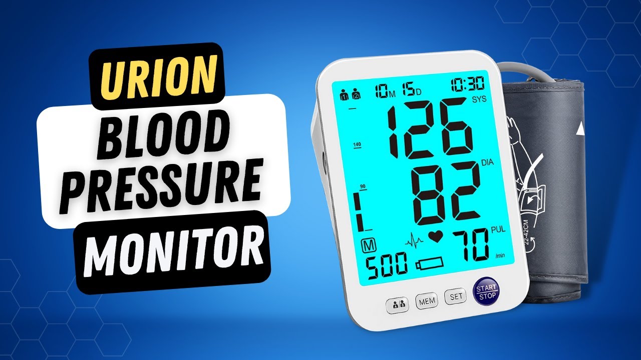 Blood Pressure Monitor by Urion - YouTube