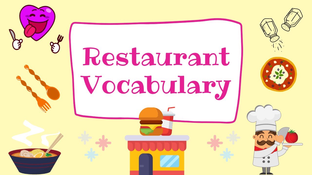 Restaurant Vocabulary || Learn More Words Related to a Restaurant ...