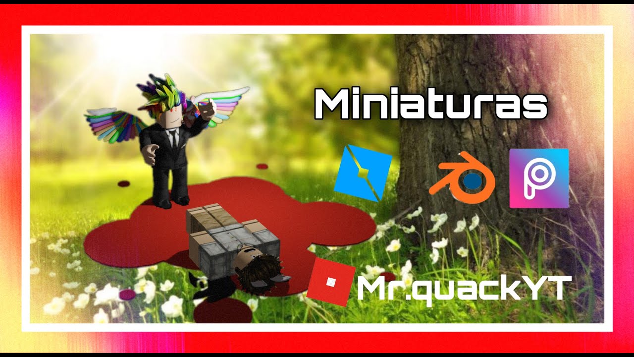 COMO HACER MINIATURAS DE ROBLOX PERFECTAS Roblox Studio Blender y ...
