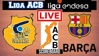 Live: Herbalife Gran Canaria Vs FC Barcelona Bàsquet | Liga ACB | Live ...