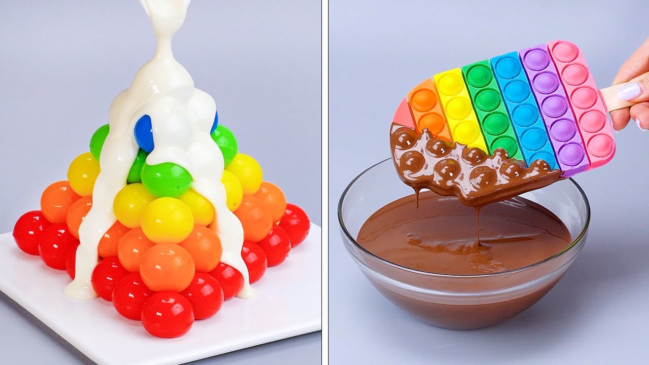 Oddly Satisfying Cake Video | 500+ Amazing Cake, Dessert, Ice Cream You ...