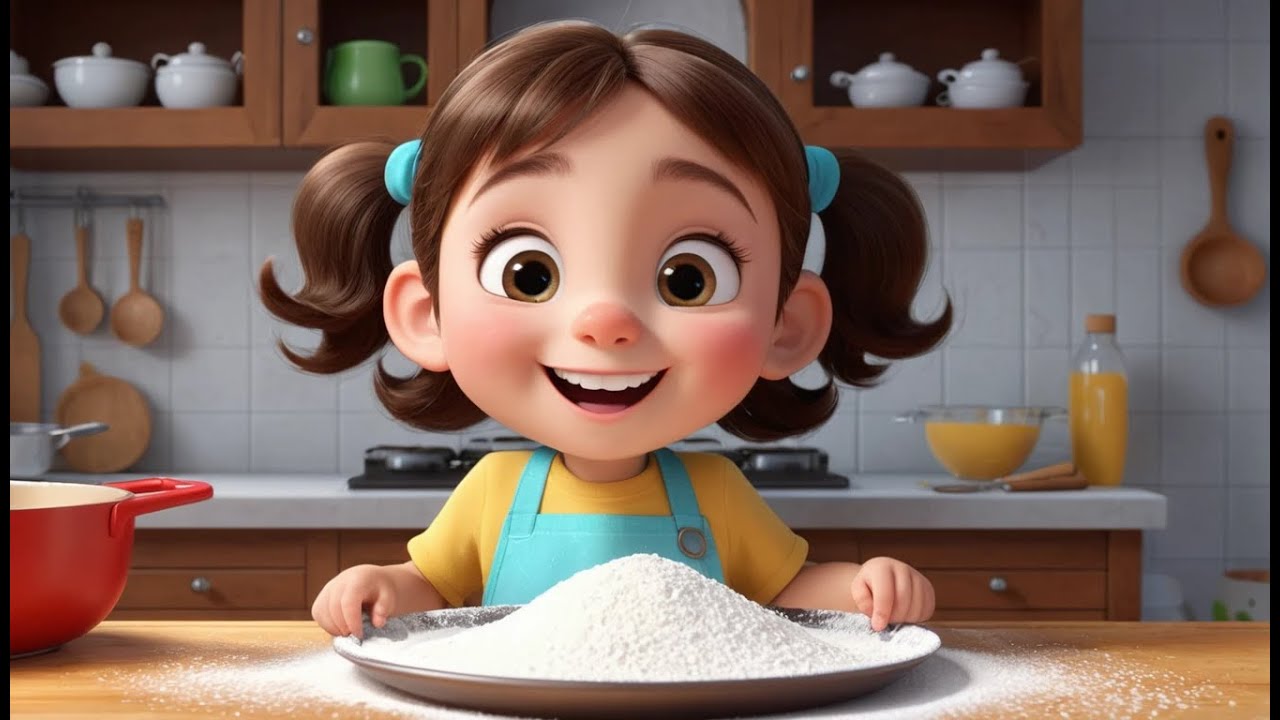 Pat-a-Cake the Baker’s Treat | Classic Baking Rhyme for Kids | Sing ...