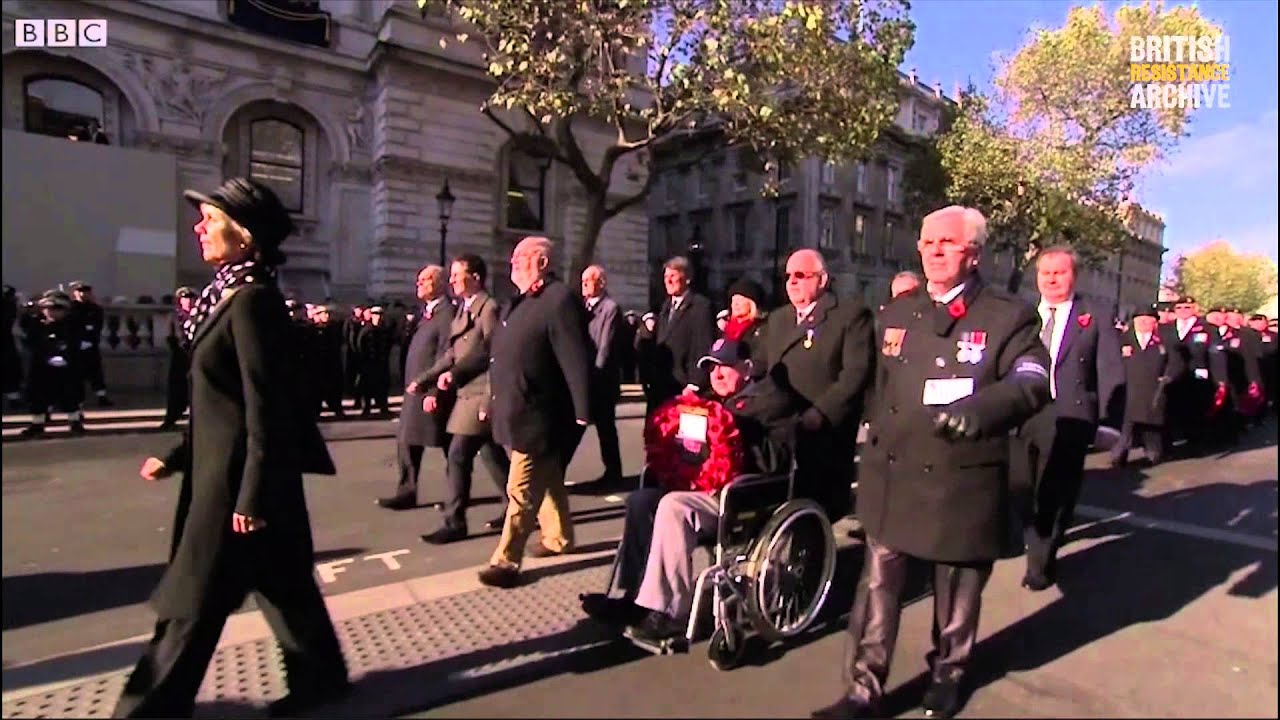 British Resistance March - Remembrance Sunday 2014 - YouTube
