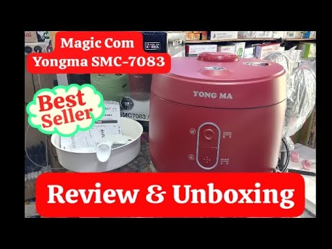 Review dan Unboxing Magic Com YongMa SMC-7083 Kapasitas 1,8Liter Best ...