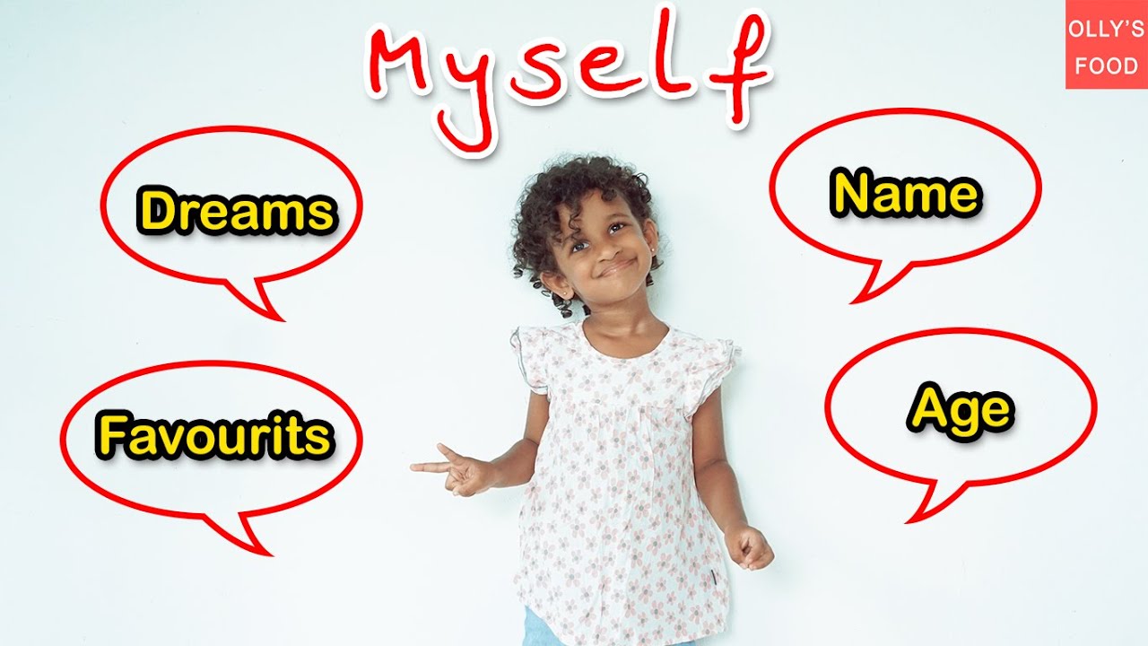 Self Introduction for Kids/Babies | Myself by 3 years old baby | How to ...