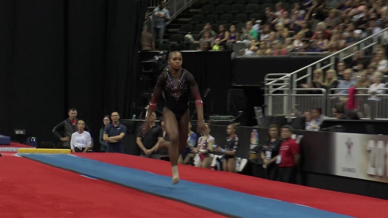 Shilese Jones - Vault 1 – 2019 U.S. Gymnastics Championships – Senior ...