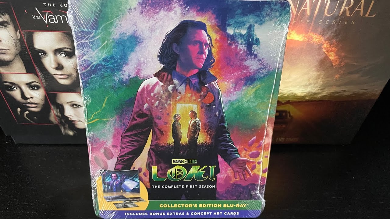 Loki: The Complete First Season Blu-ray SteelBook Unboxing - YouTube