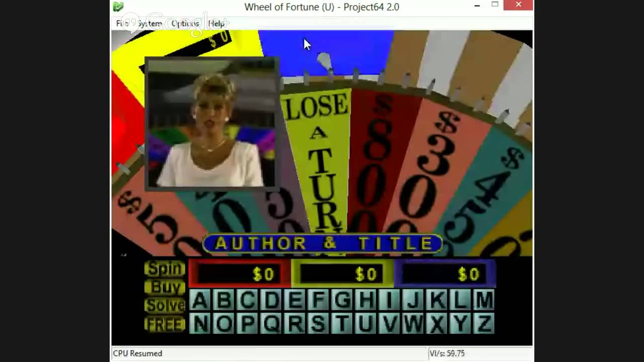Game Show Week: Wheel Of Fortune (N64) - YouTube