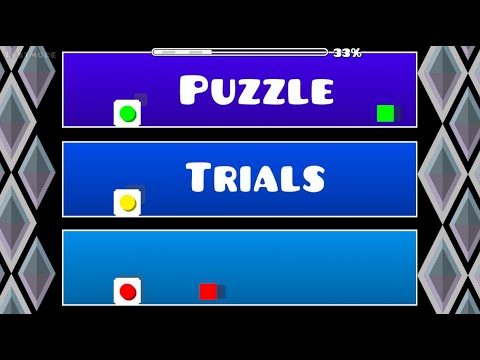 Puzzle Trials 100% rebeat (first insane demon) (best level in the game ...