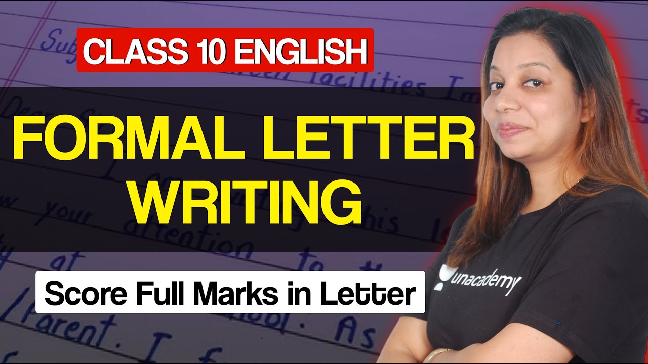 Formal Letter Writing 🔥😨 | CBSE Class 10 English 🔥 | Rashmi Singh - YouTube