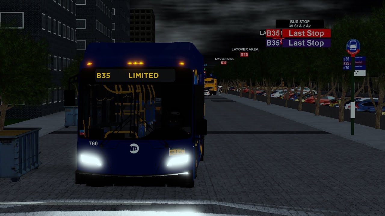 MTA Roblox: B35/B35 Limited Action (Short) - YouTube