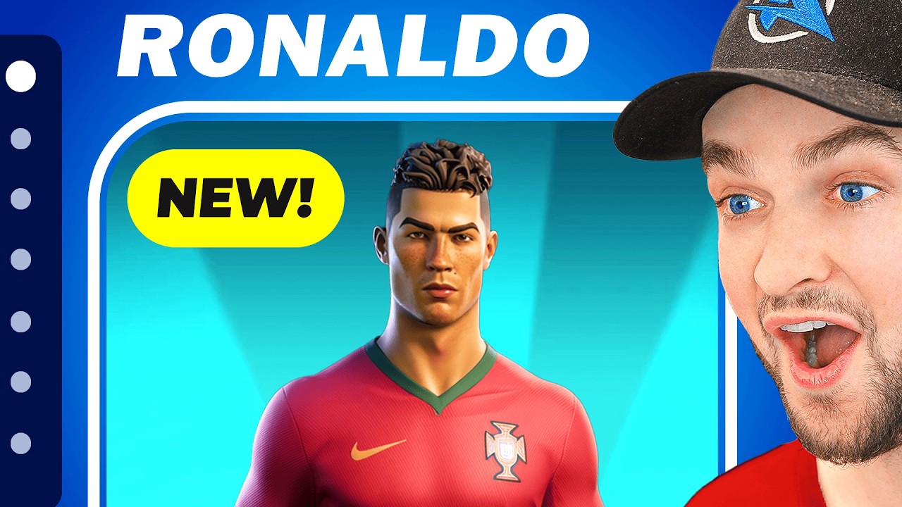I Found Fortnite's *NEW* Ronaldo Skin! - YouTube