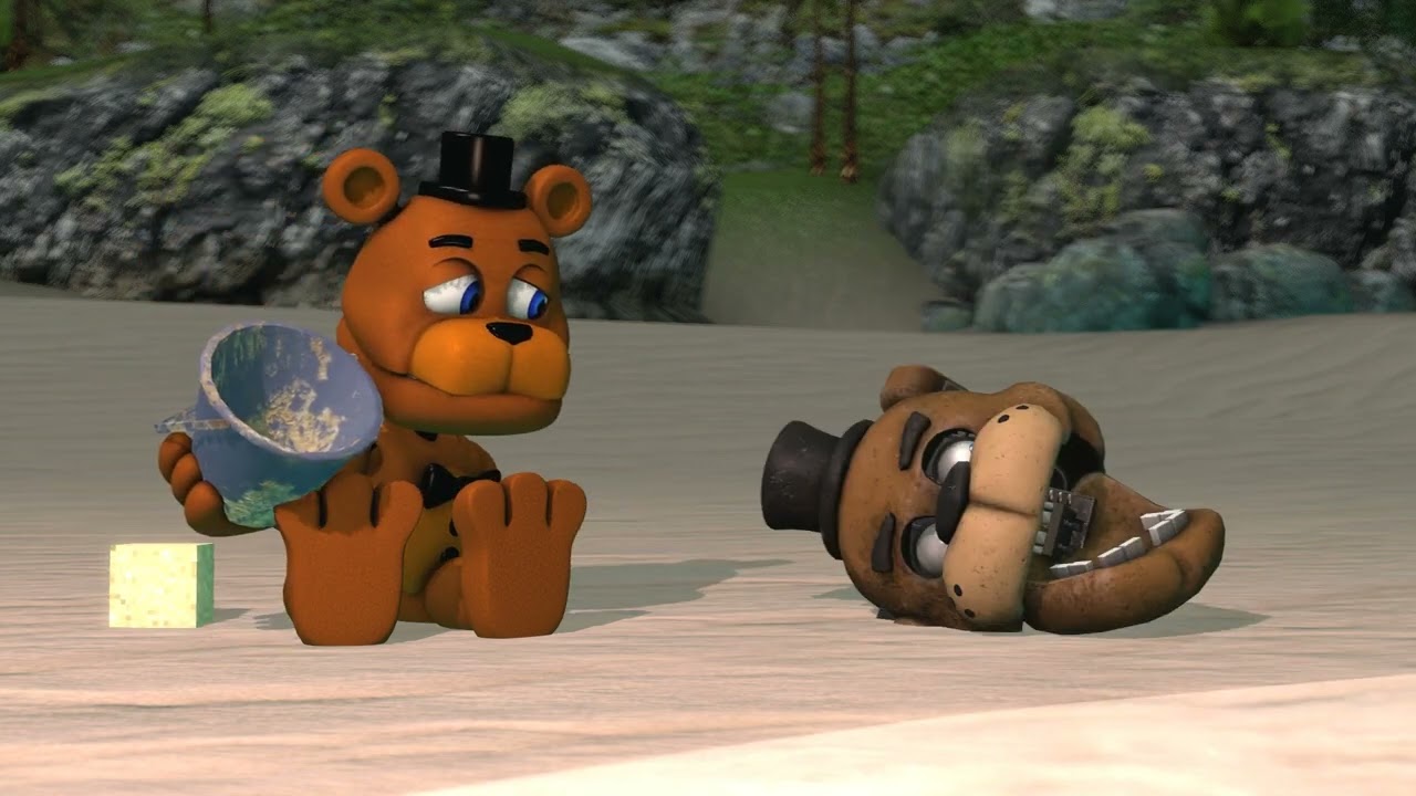 A Day At The Beach - Five Nights at Freddy's Animation - YouTube