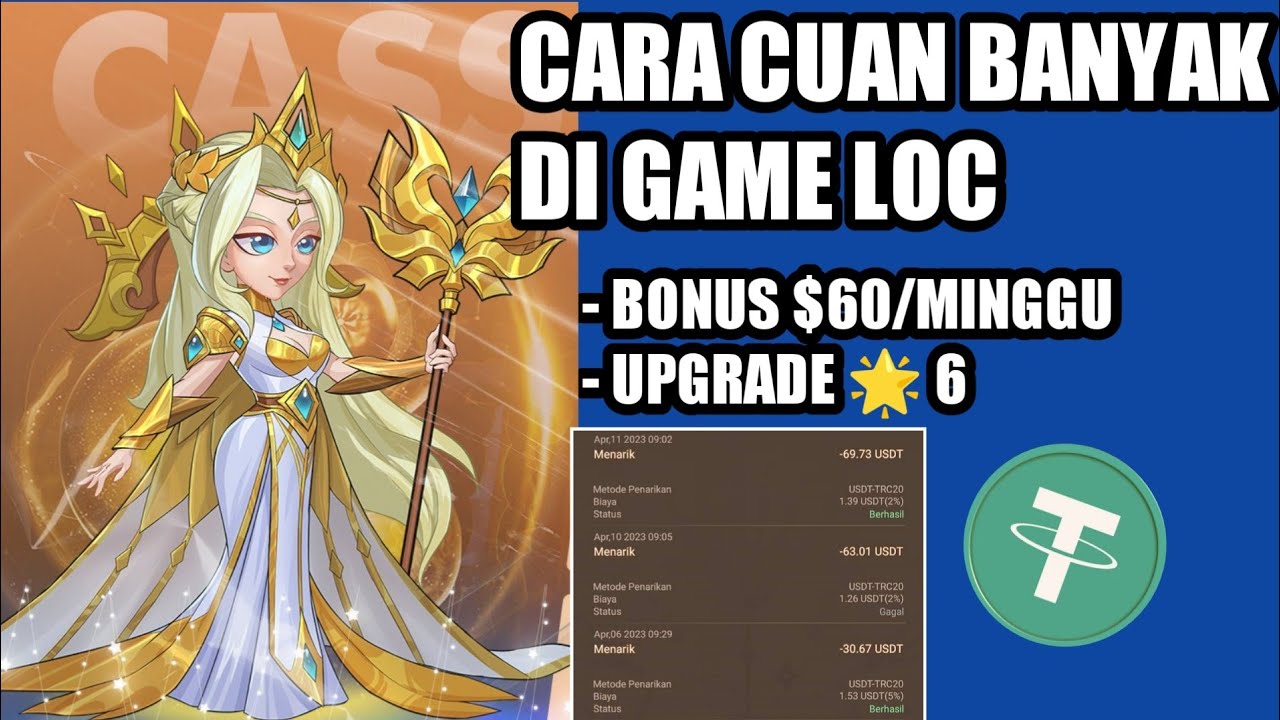 4 TIPS CUAN MAKSIMAL DI LOC GAMES ! GAME PENGHASIL UANG TERCEPAT - YouTube
