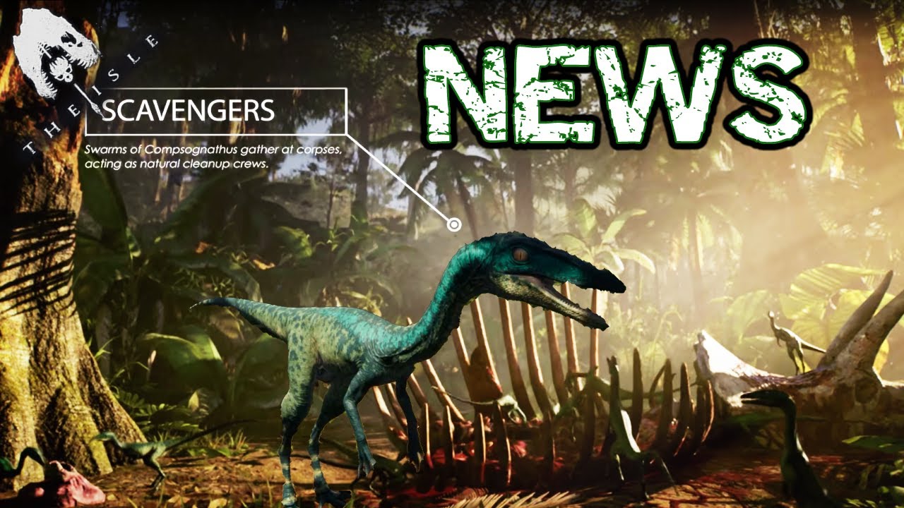 Compys!! New Footage on The Isle Evrima! - Human News and More!! - YouTube