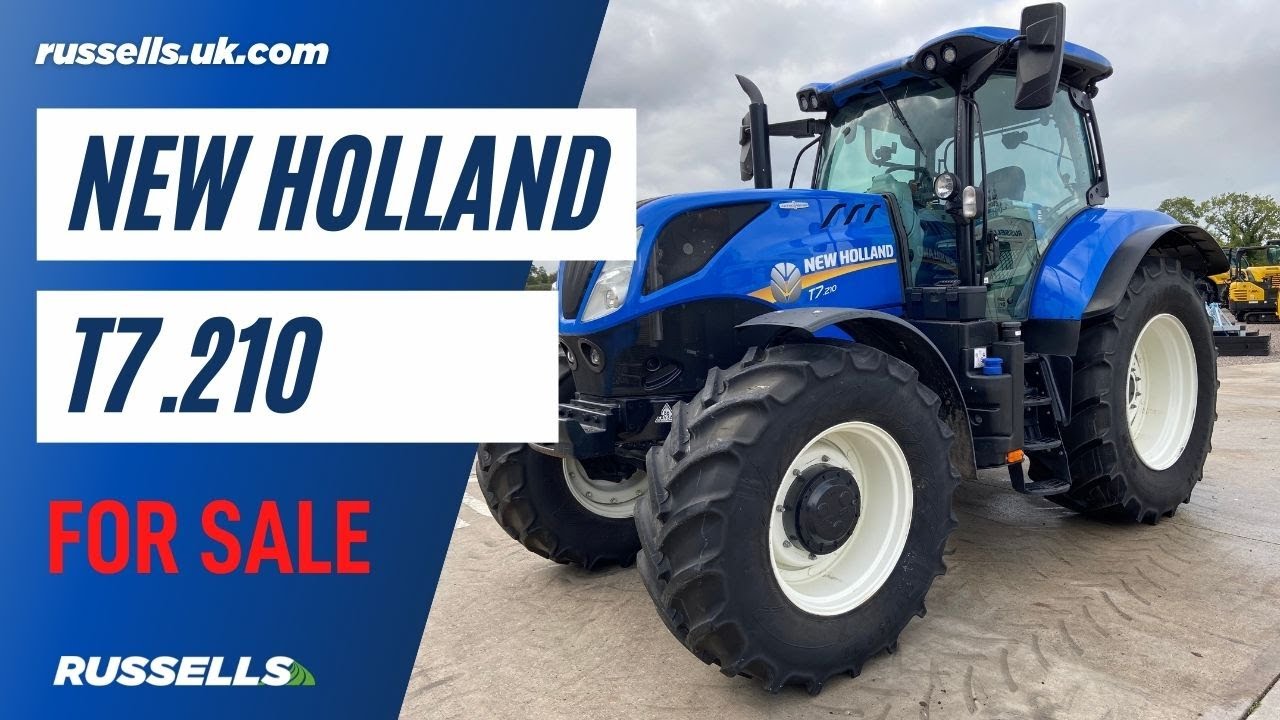 New Holland T7.210 Tractor - YouTube