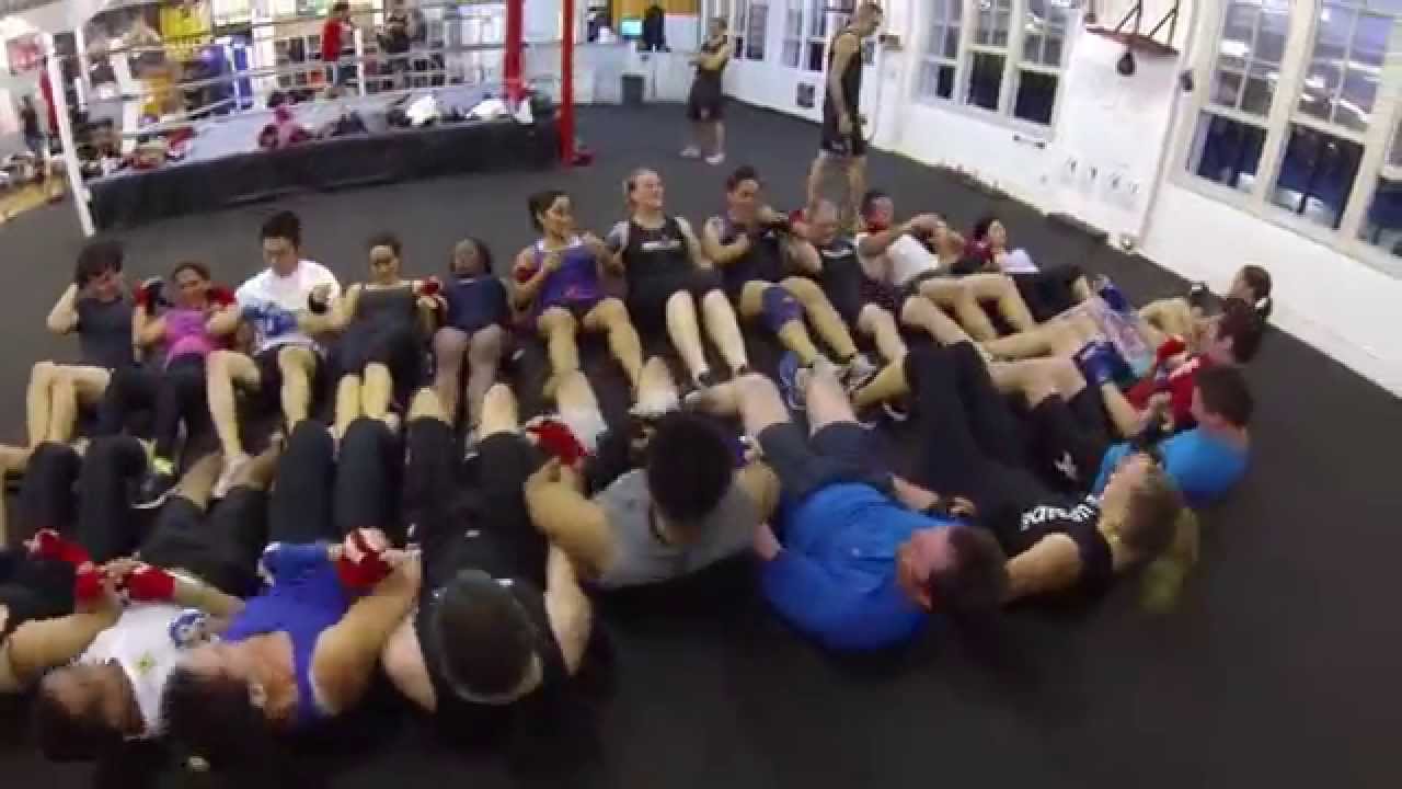 FitClub Boxing Studio - "The Chain Sit-Up" Ultimate 8 Week Challenge ...