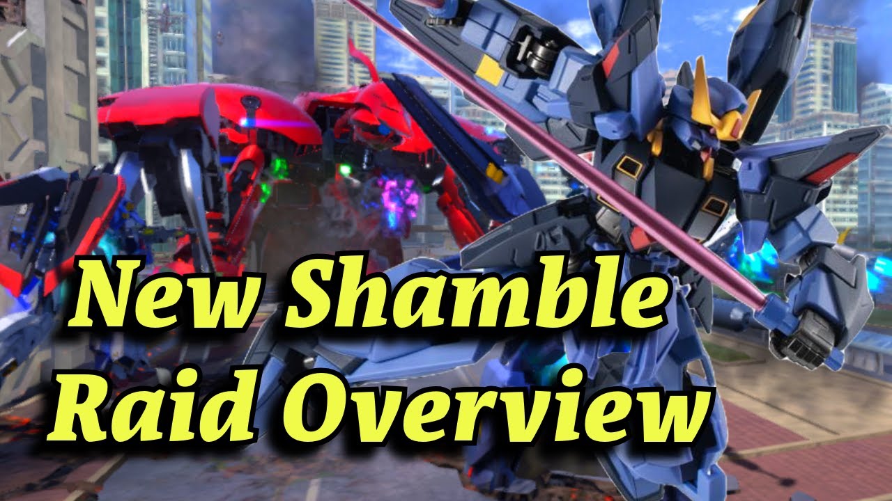 New Shamble Raid For Purple Equipments (Gundam UC Engage) - YouTube