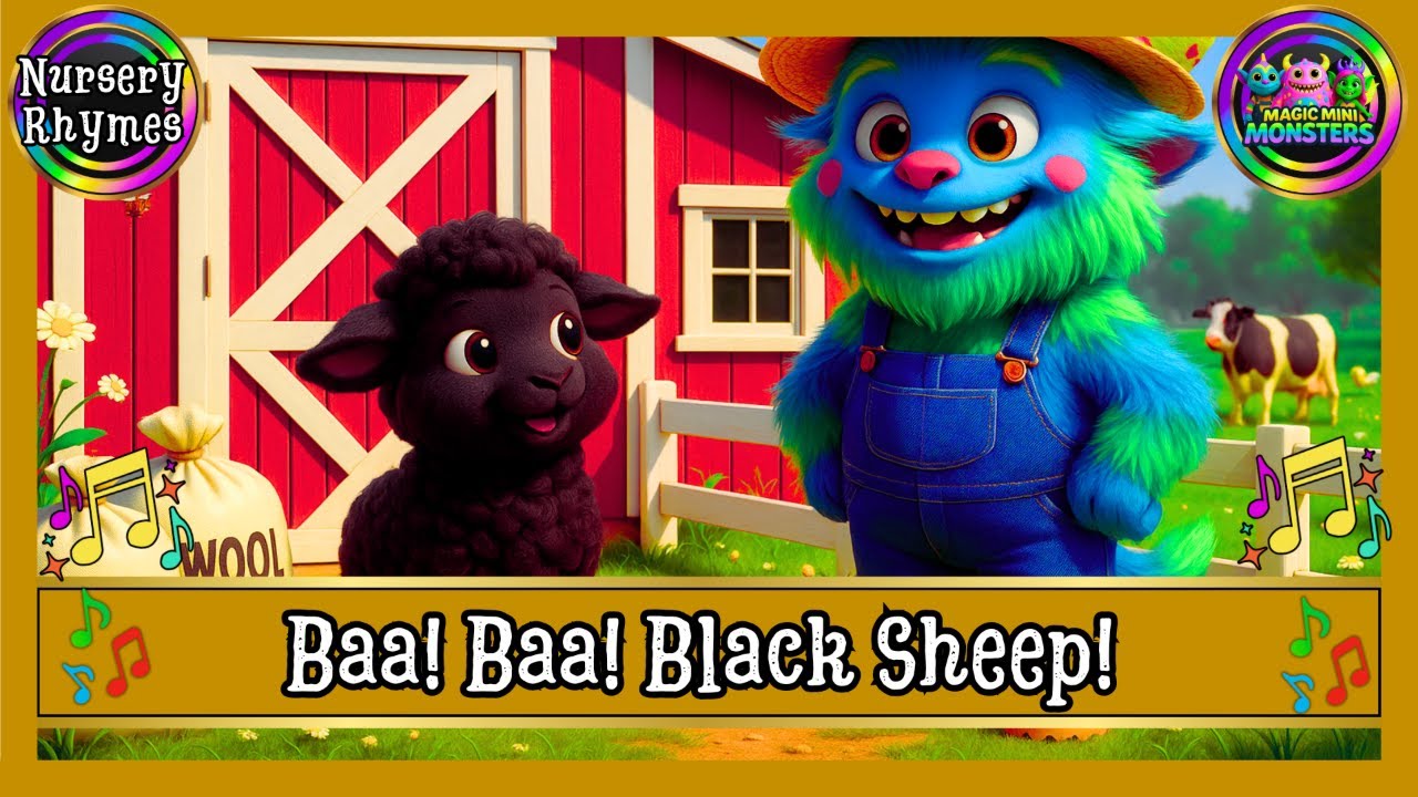 Baa! Baa! Black Sheep! | Nursery Rhyme with a Twist | Magic Mini ...