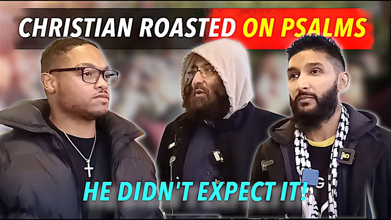 Christian ROASTED On Psalms Ridwan @Stratford - YouTube