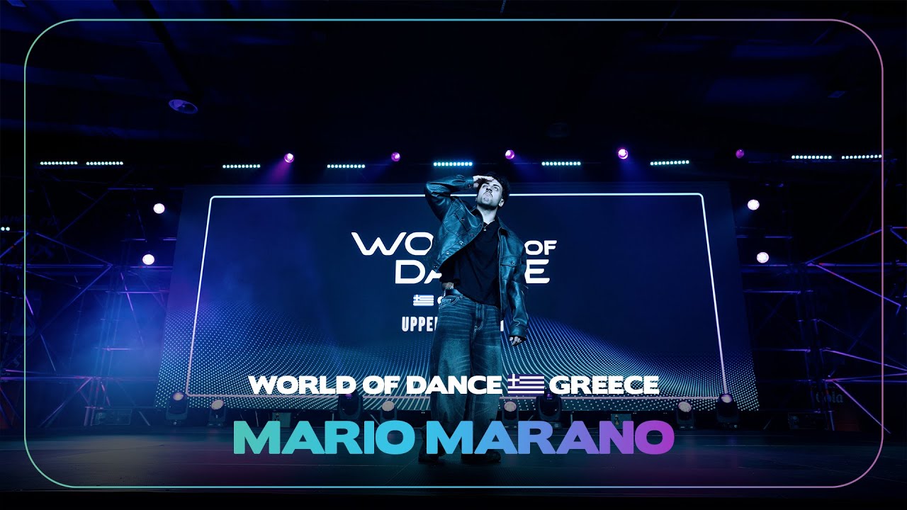Mario Marano | FrontRow | Upper Division | World of Dance Greece 2024 ...