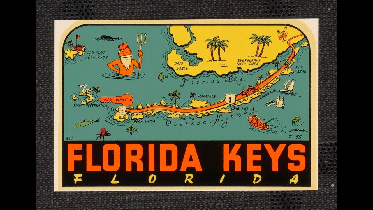 Key West and the Florida Keys: Mapping the History of the Conch ...