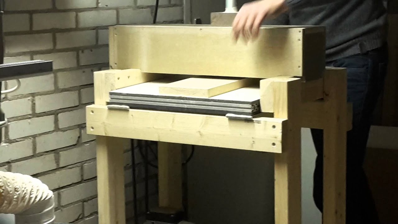 Drumsander, Matthias Wandel design - YouTube