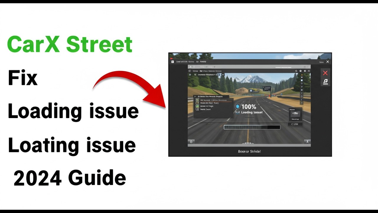 HOW TO FIX STUCK LOADING SCREEN IN CARX STREET 2025! (FULL GUIDE) - YouTube