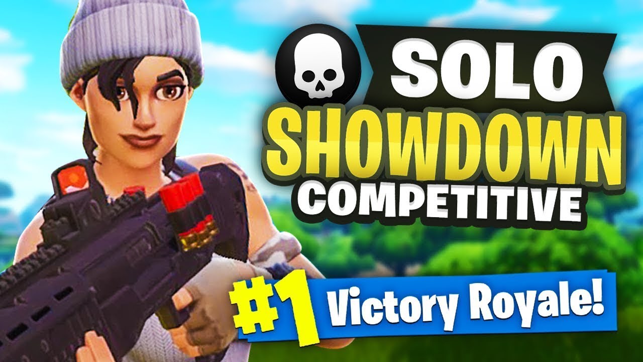 Solo Showdown Gameplay- Fortnite - YouTube