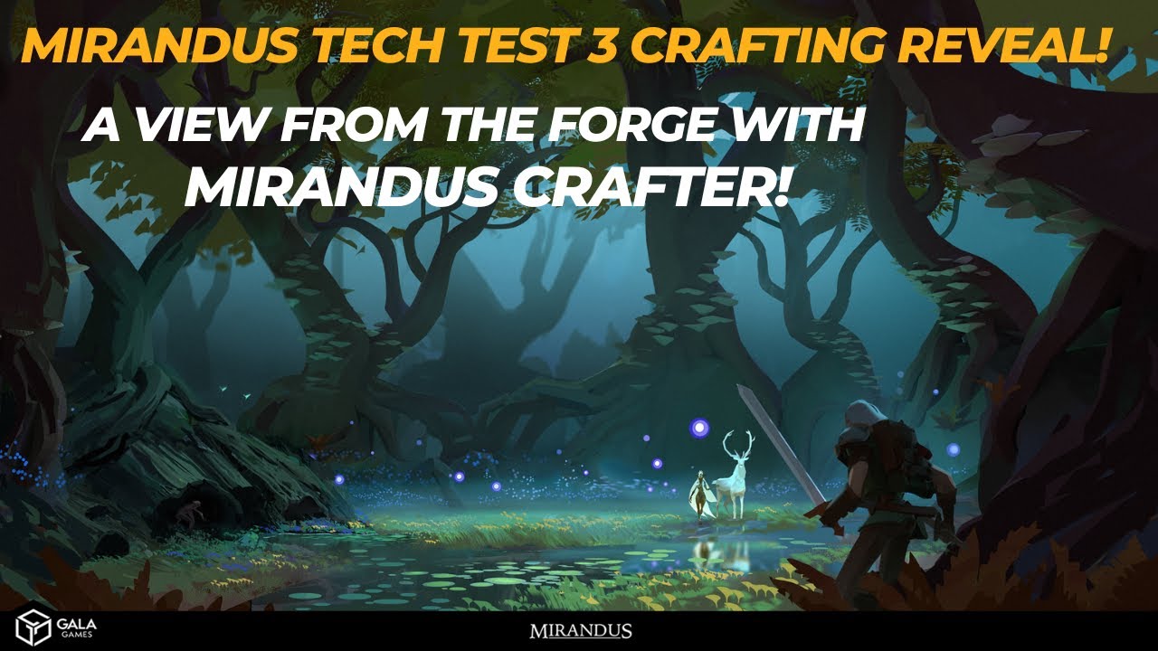 Mirandus Tech Test 3 Crafting Reveal! - YouTube