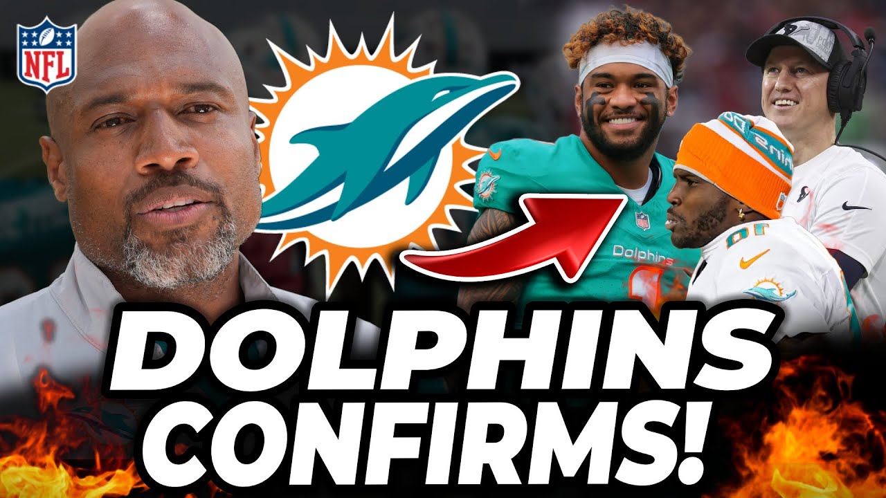 🔴BREAKING NEWS! MIAMI DOLPHINS NEWS TODAY NFL 2025 MIKE MCDANIEL TUA ...
