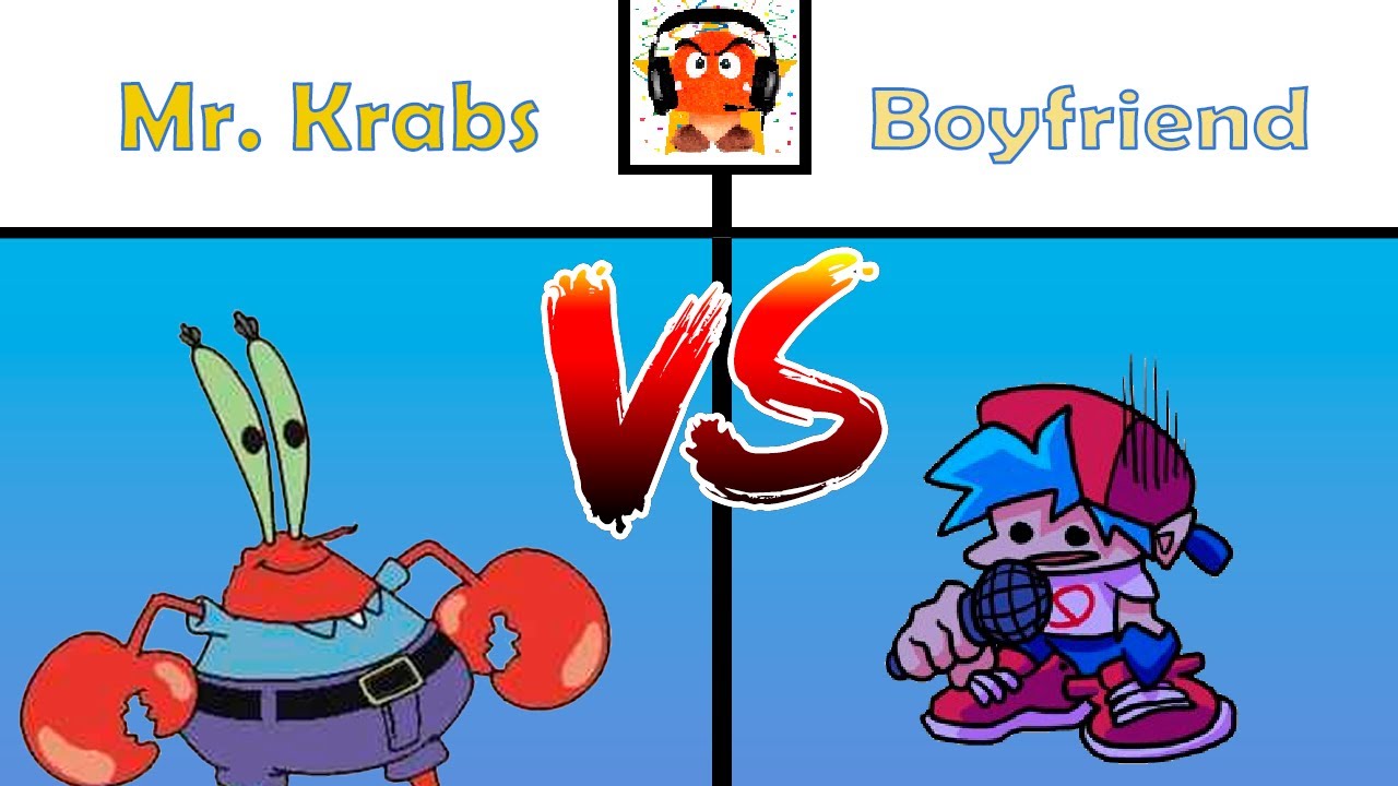 FNF V.S Mr.Krabs (HARD) - FNF (Friday Night Funkin' Mods) - YouTube