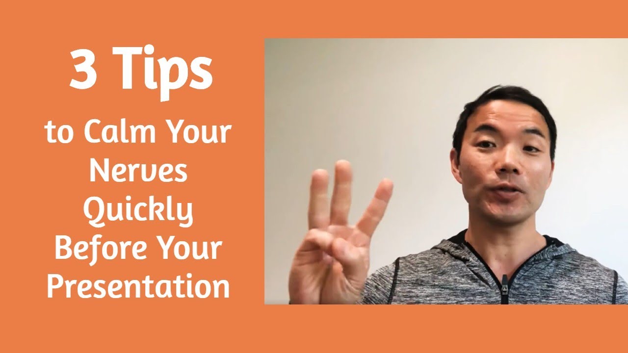 How To Calm Nerves Presentation
