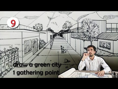Draw beautiful places - YouTube