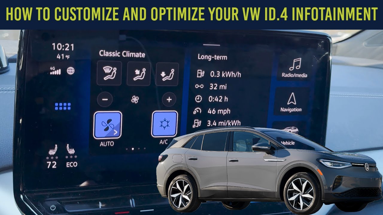 How to Customize and Optimize your Volkswagen ID.4 Infotainment ...