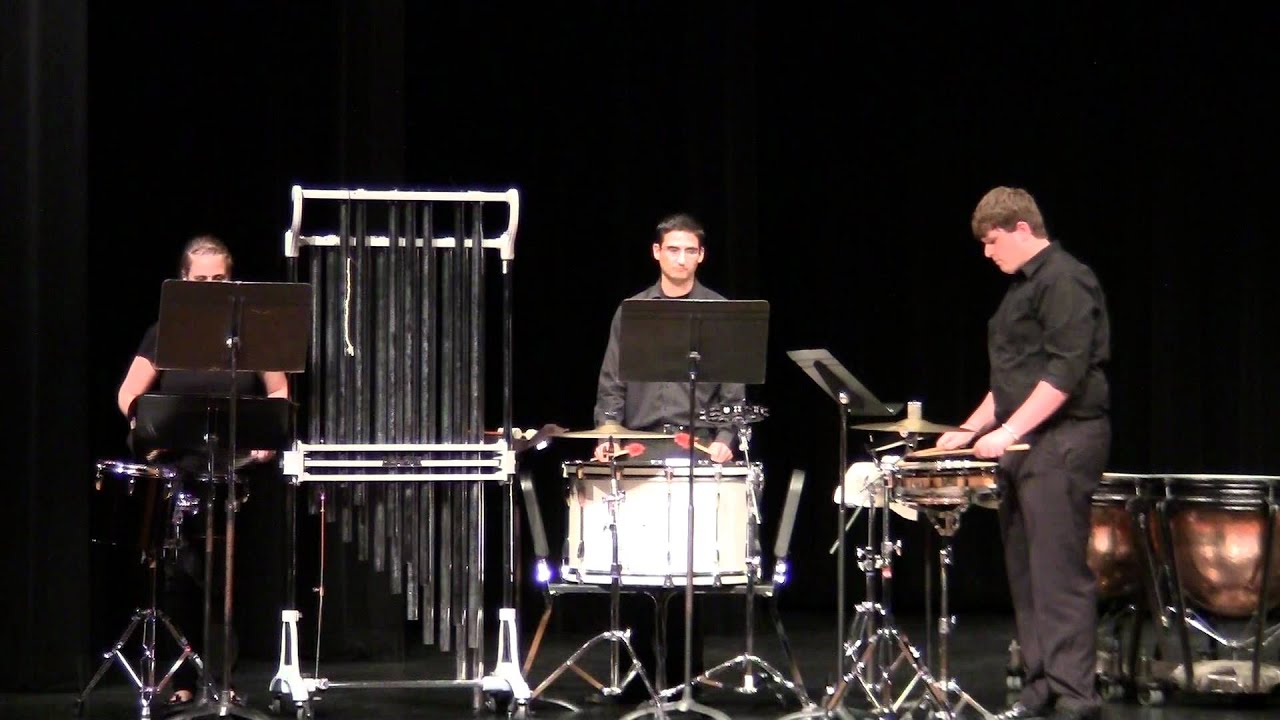 Barnstormer- Cy Ridge Percussion ensemble - YouTube