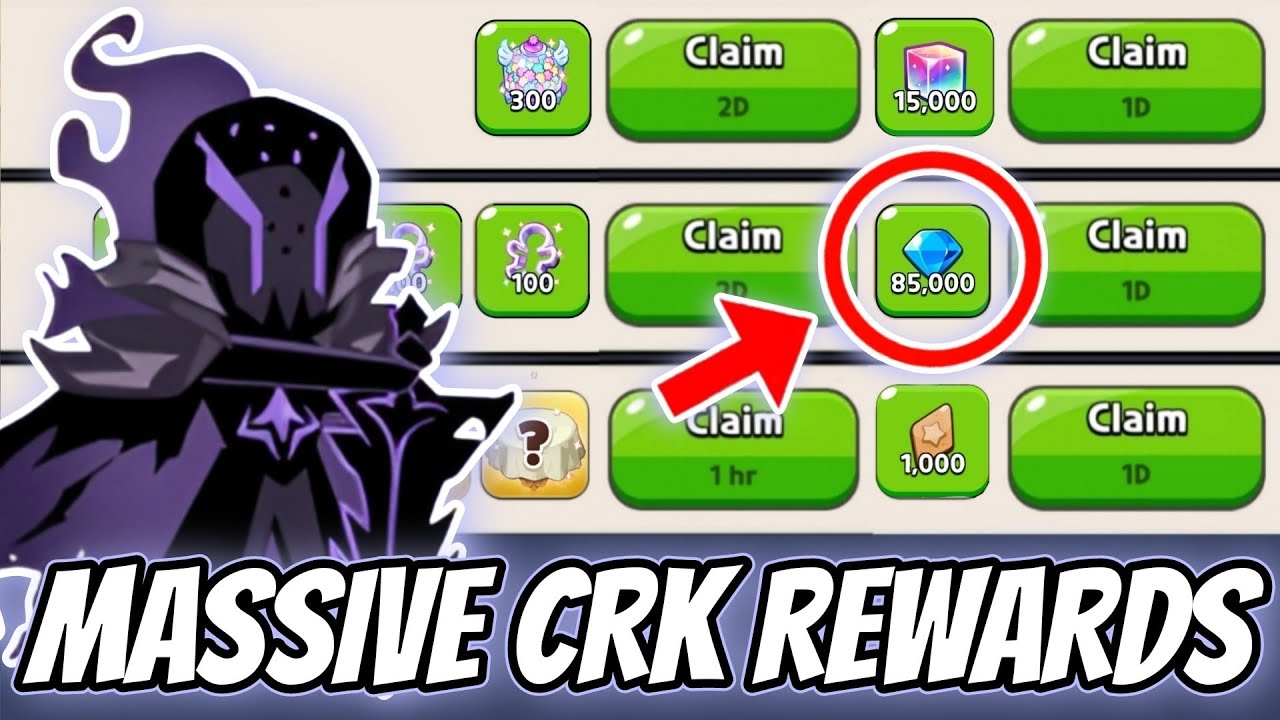 MASSIVE CRK REWARDS 😱 Redeem Now in Cookie Run Kingdom - YouTube