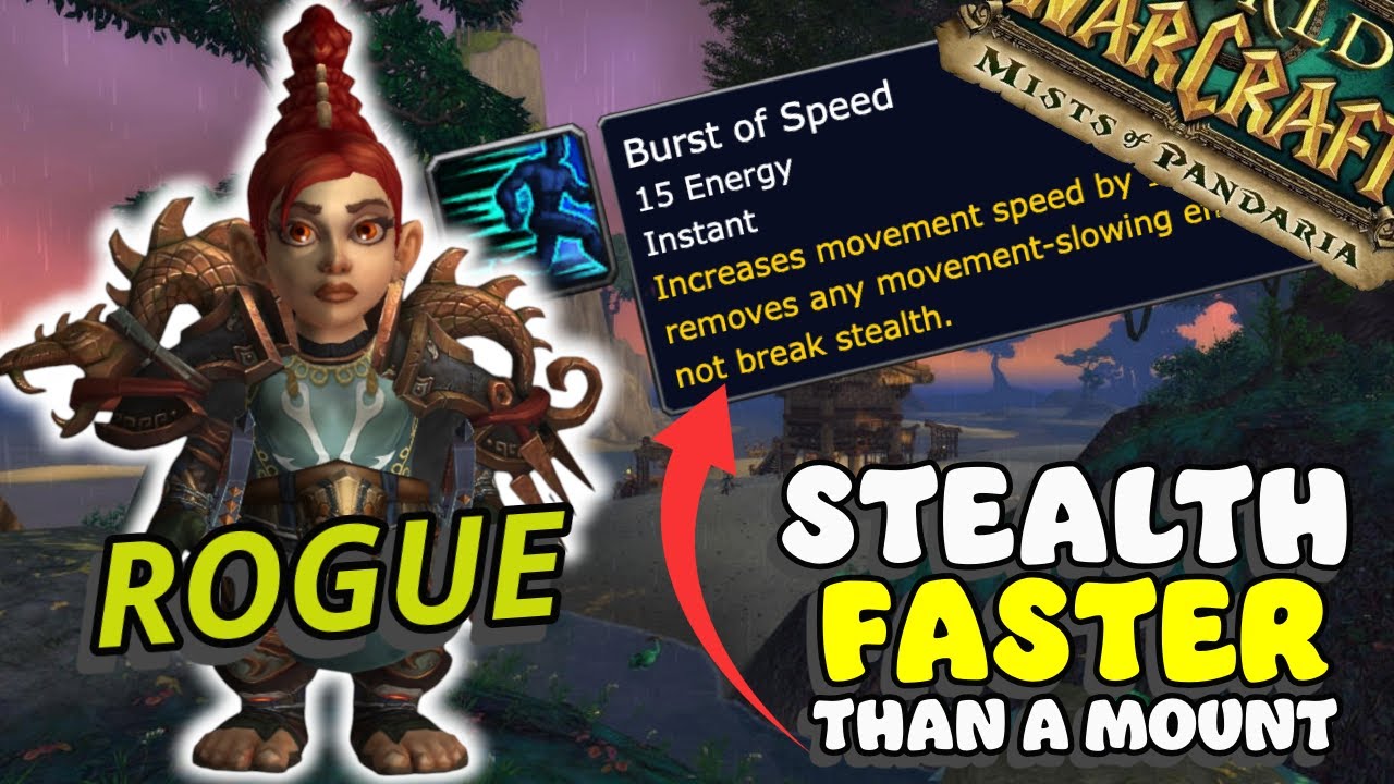 The Rogue Talents are AMAZING in MoP Classic - YouTube