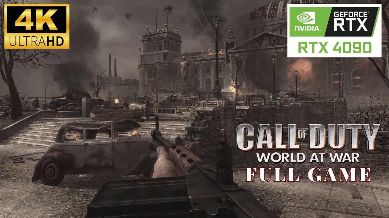 Call of Duty: World at War | Full Game | RTX 4090 | 4K - YouTube