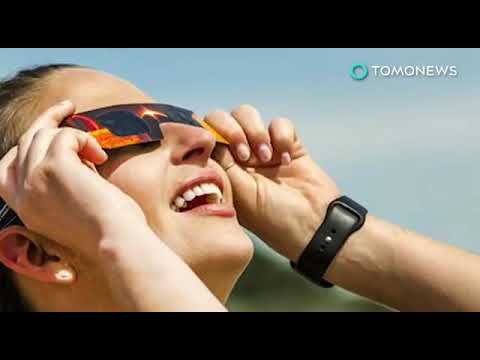 Solar Eclipse Eye damage retina burn - YouTube