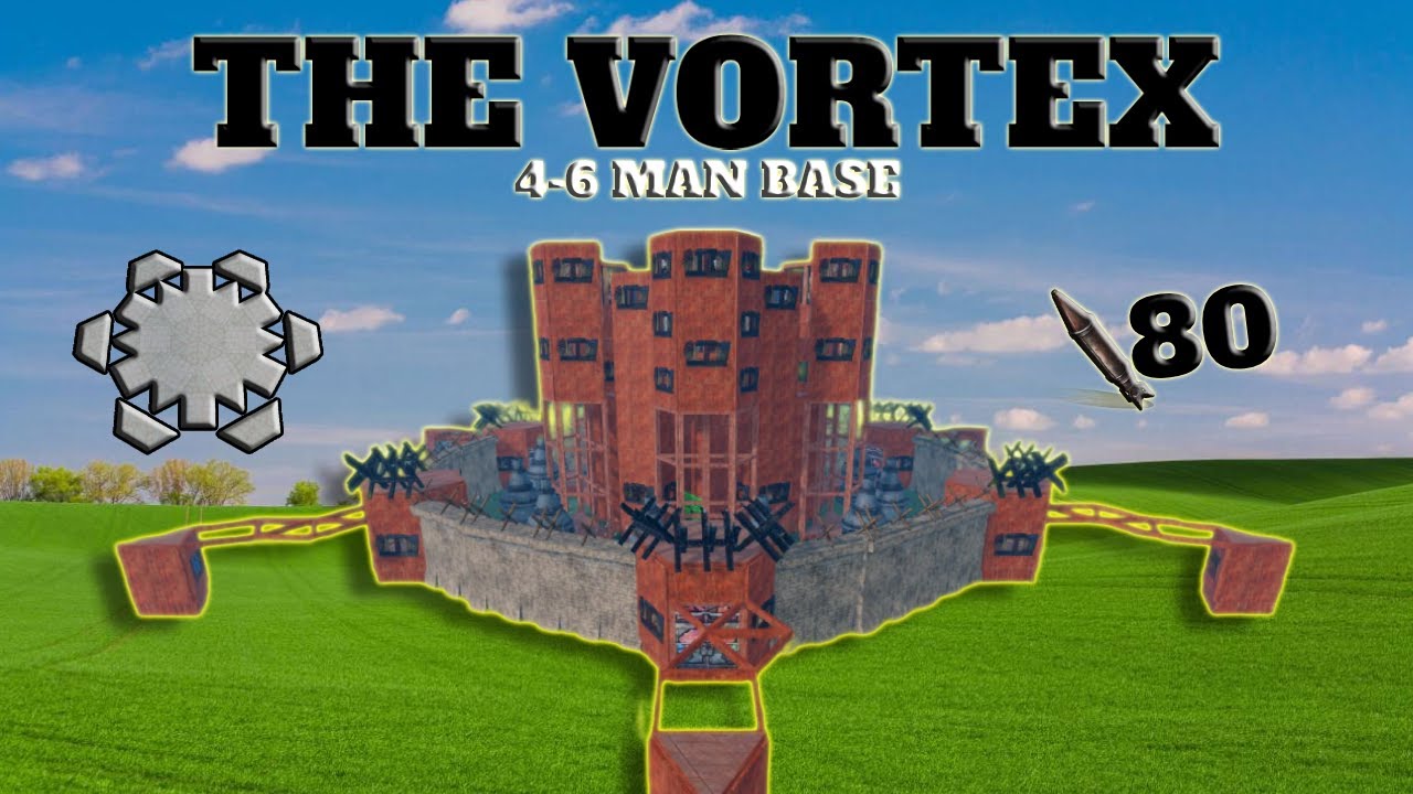 The Vortex - *META* 4-6 Man Open Core Base Design - Fallen Survival ...