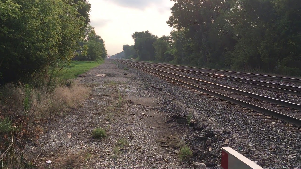 Outbound Metra 189 Express Passing Riverside IL - YouTube