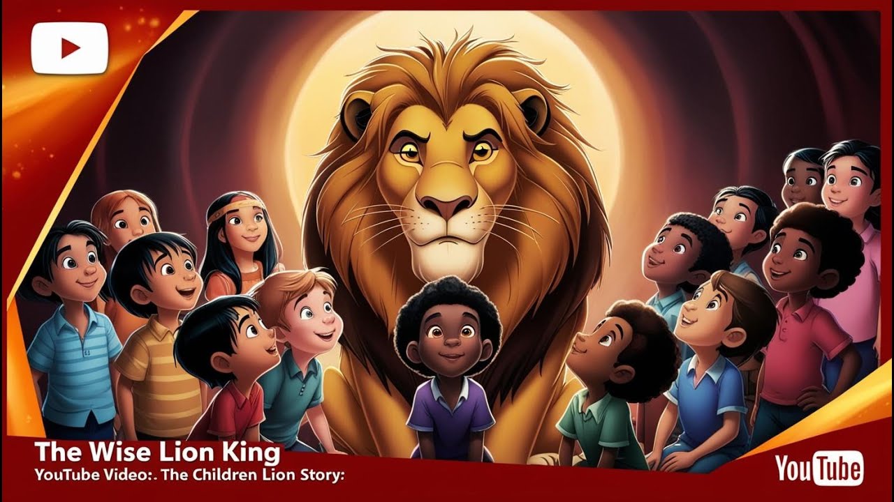 🔥 The Wise Lion King 🦁 | A Heartwarming Bedtime Story for Kids | By ...