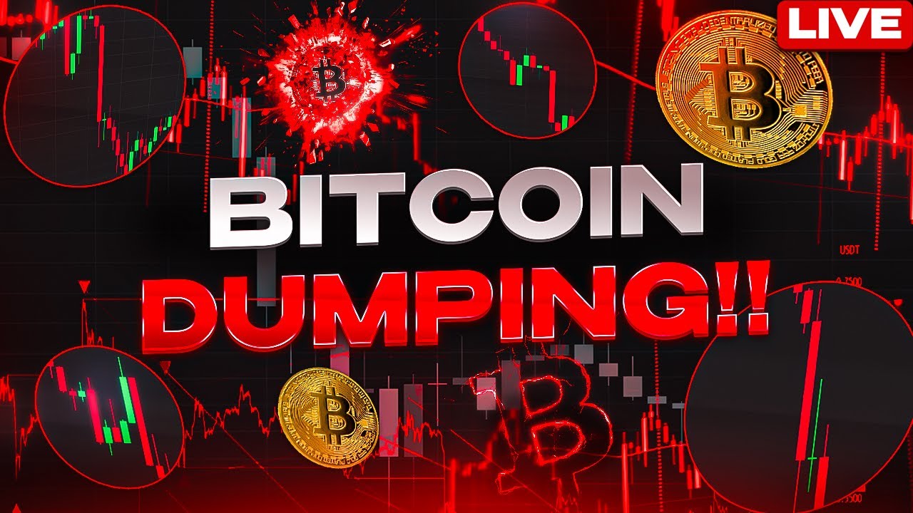 BITCOIN DUMP CONTINUES!!! YOU'VE BEEN WARNED🤯 - LIVE BITCOIN PRICE ...